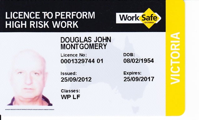 Work Safe High risk licence | PDF | Medical Health