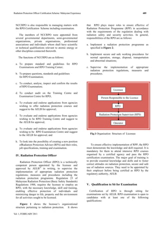 radiation protection officer certification for reference | PDF