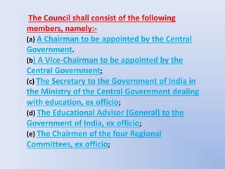 All India Council for Technical Education (AICTE) | PPTX