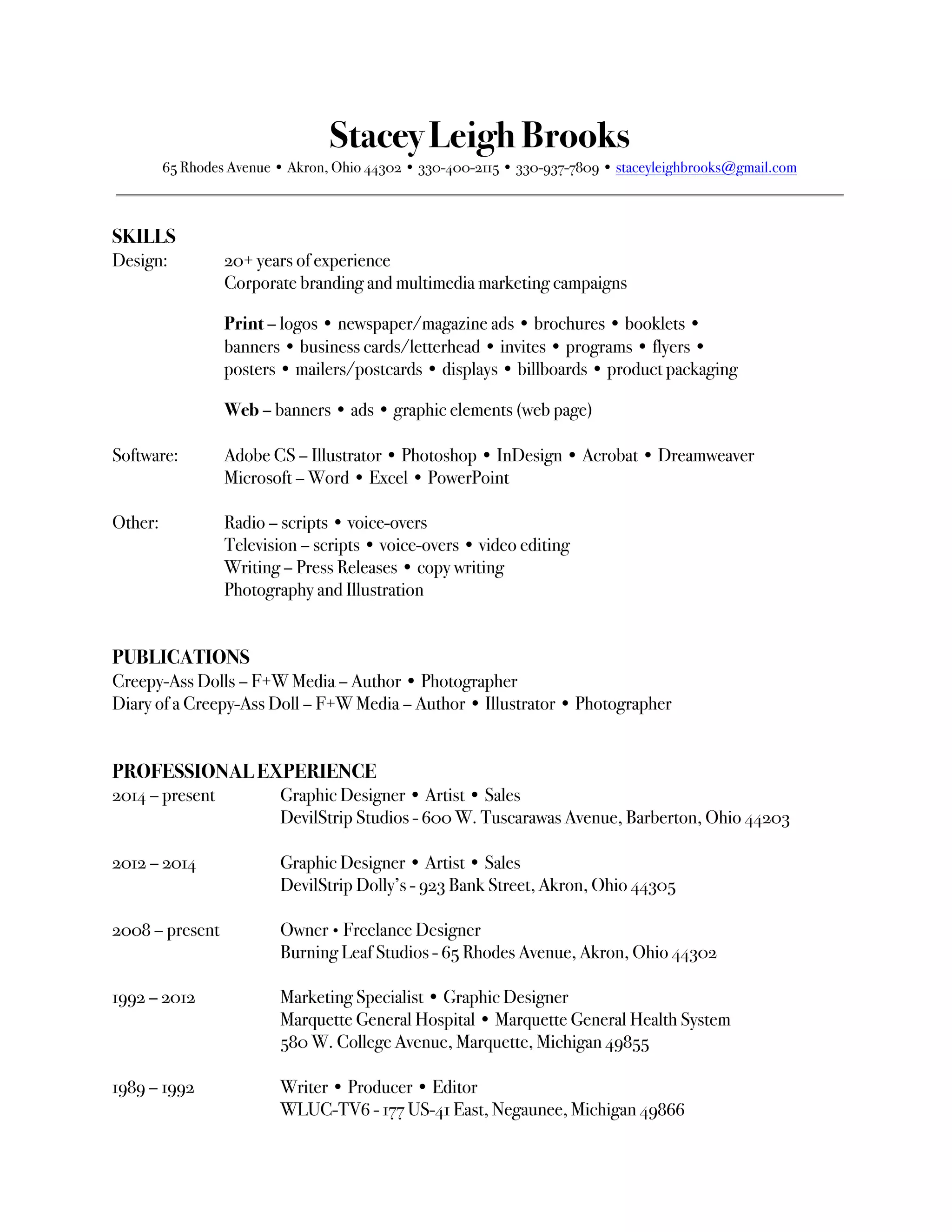 SLB RESUME 2015 | PDF