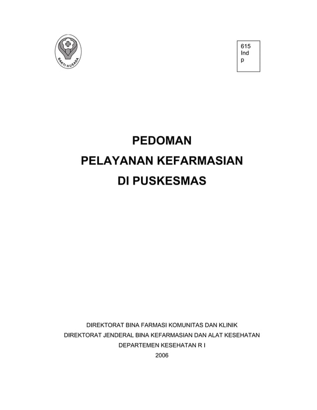 48769286 pedoman-pelayanan-farmasi-di-puskesmas | PDF
