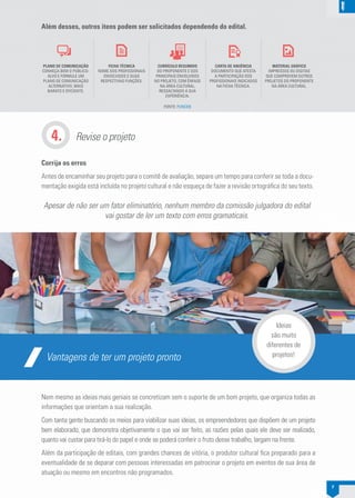 ELABORAÇÃO DE PROJETO CULTURAL COMPETITIVO | PDF