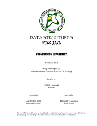 cblm-java-prog-ds | PDF