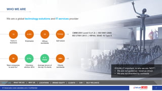 ValueLabs - inspired by Potential - Insurance | PPT