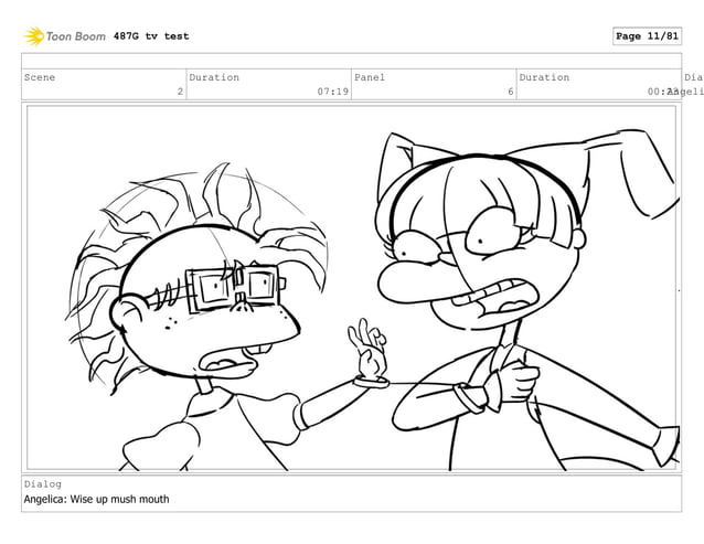 Rugrats Storyboard Test | PPT