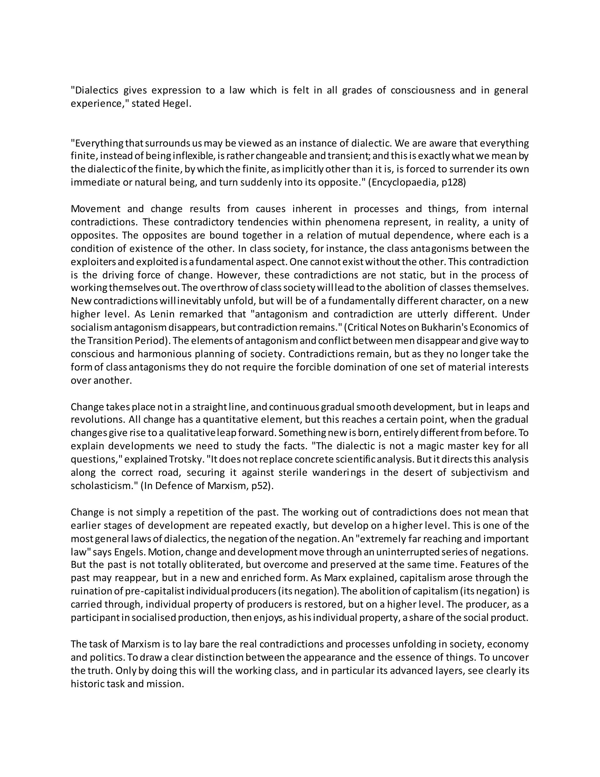 ABCs of Dialectical Materialism (1) | DOCX