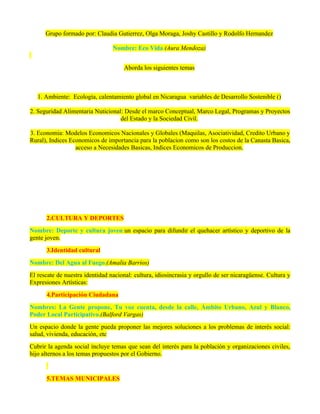 Política de Comunicación CCSD | DOC