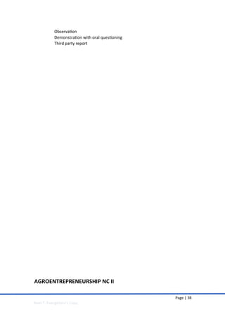 488794570-CBC-Agroentrepreneurship-NCII.pdf | Agriculture | Industries