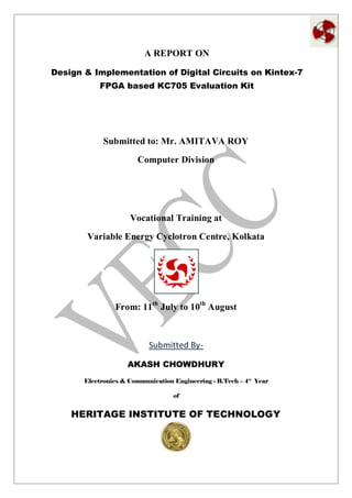 Project report of 2016 Trainee_final | PDF