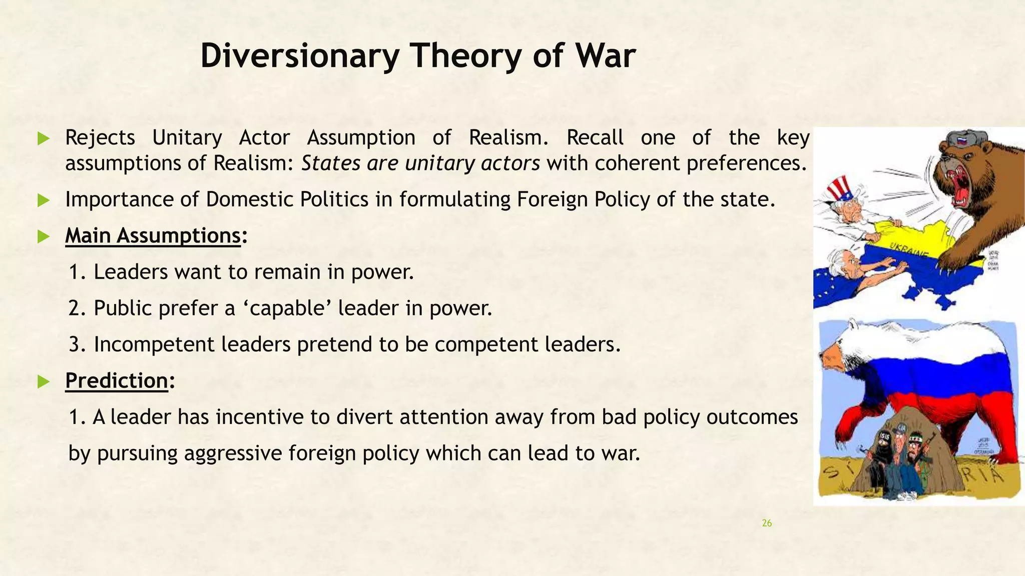 Theories of International Relations-Introduction | PPTX