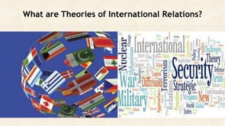 Theories of International Relations-Introduction | PPTX