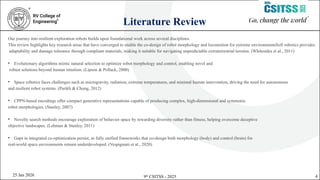 Evolutionary AI for Morphological and Locomotor Design of Resilient Exploration Robots | PPTX
