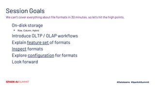 The Apache Spark File Format Ecosystem | PDF