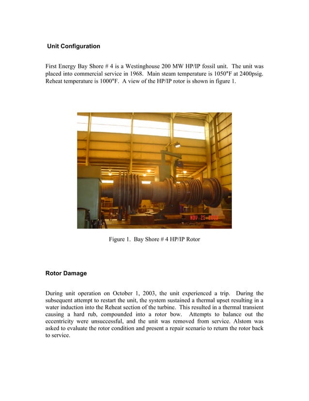 ALSTOM ENG TECH PAPER - Steam Turbine Rotor Straightening Using ...