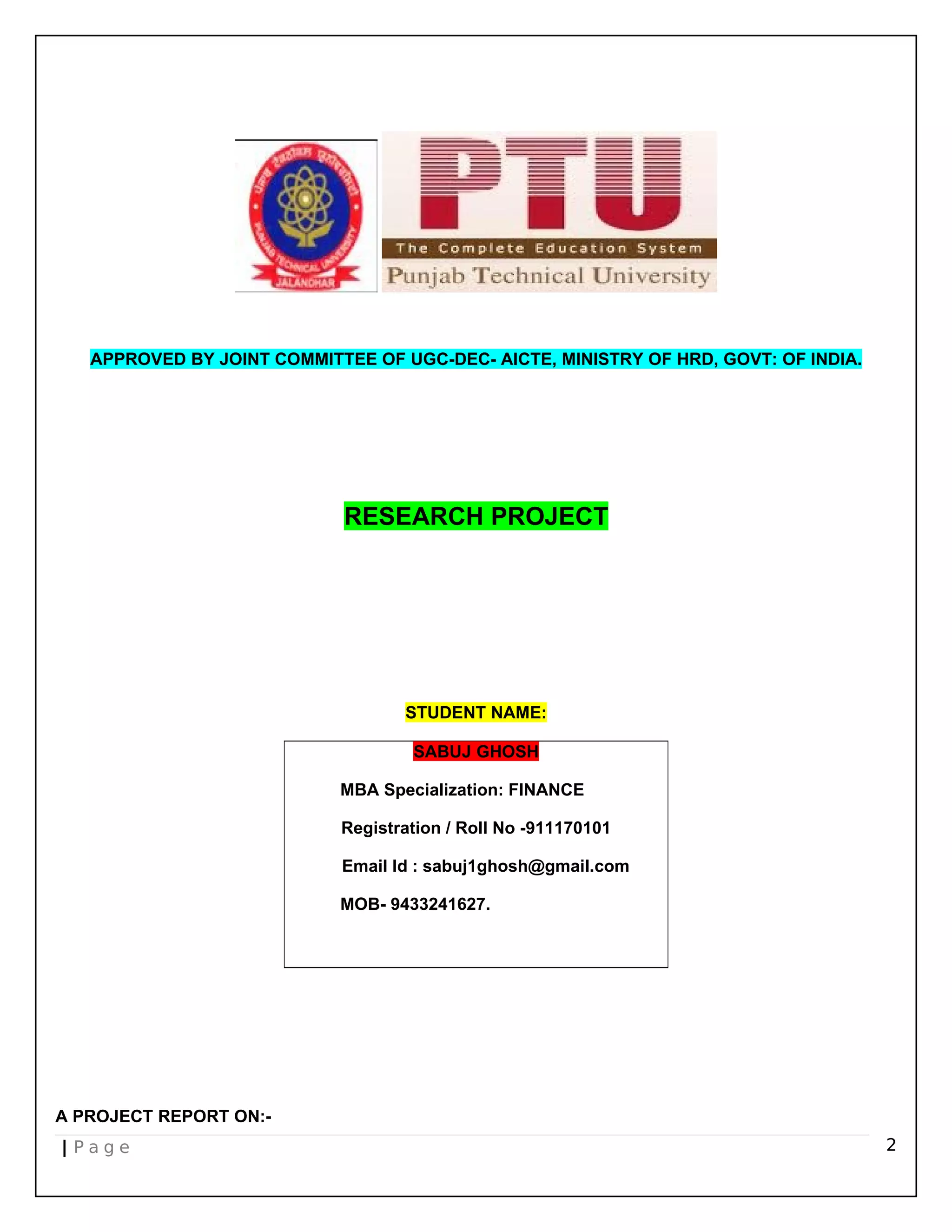 48947731 a-project-report-on-microfinance-in-india | PDF