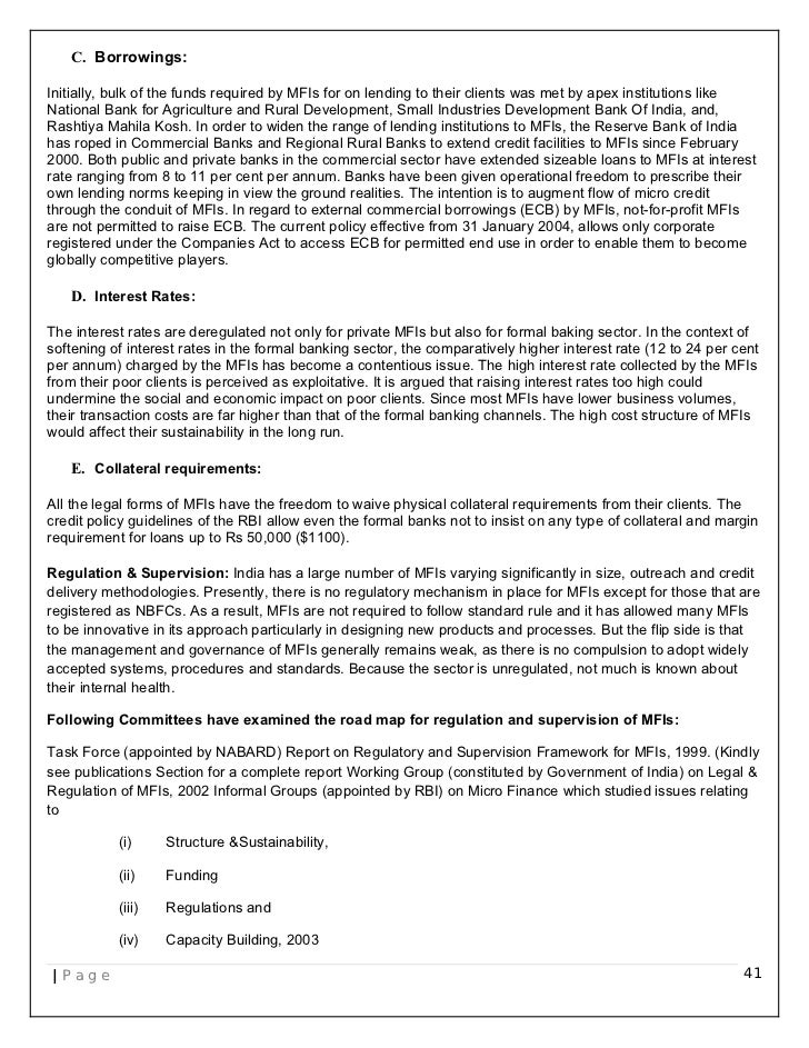 48947731 a-project-report-on-microfinance-in-india