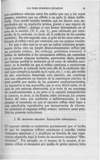 Piaget La formacion del simbolo en el nino | PDF