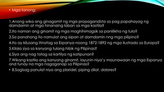 PROPAGANDA sa panahon Ng mga kastila@ 6/24/25 | PPTX