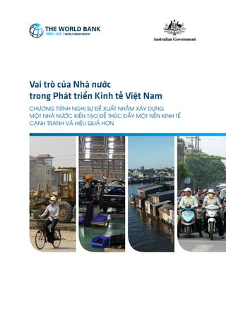 Vai trò của Nhà nước trong Phát triển Kinh tế Việt Nam CHƯƠNG TRÌNH NGHỊ SỰ ĐỀ XUẤT NHẰM XÂY ...