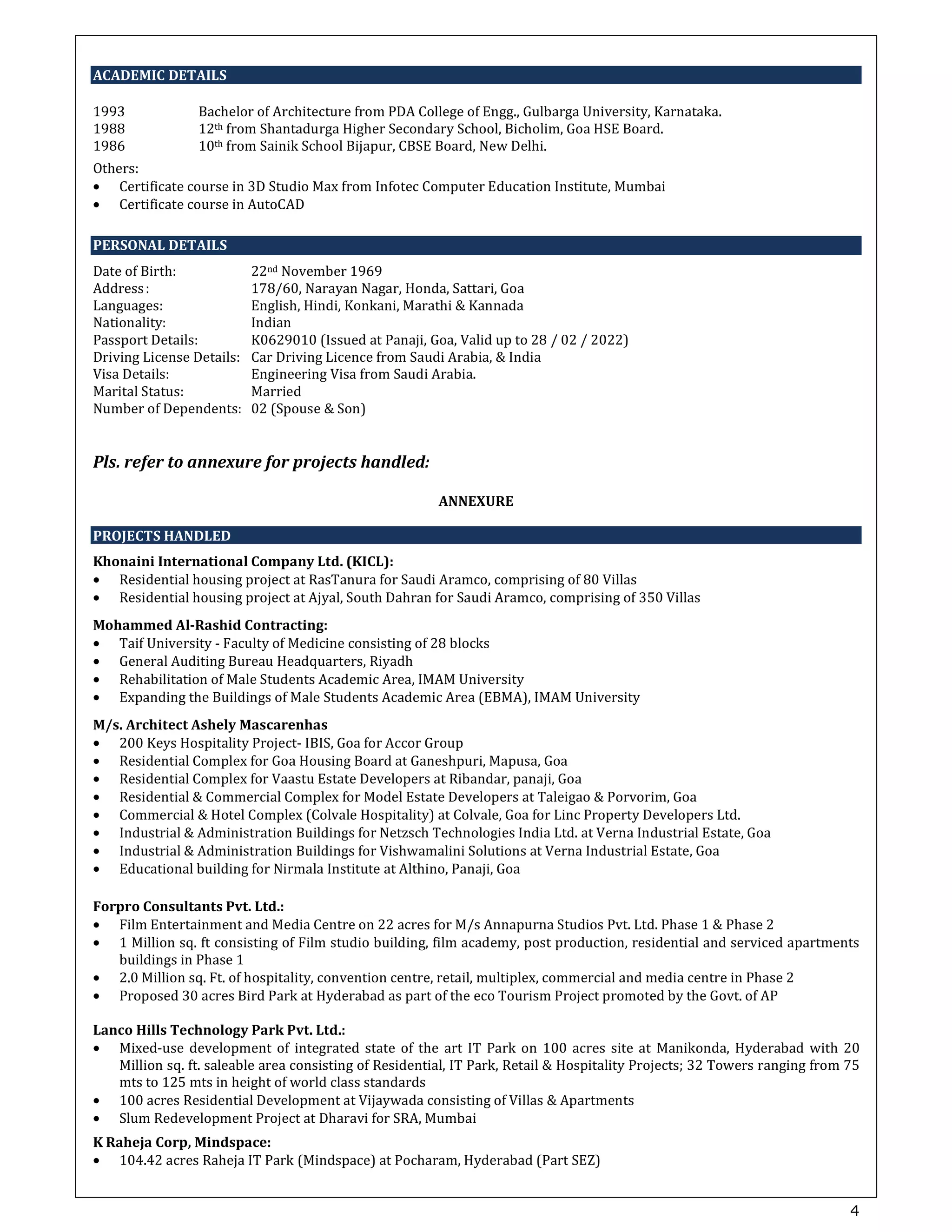 Vinay CV Arch | PDF | Civil Engineering Industry | Industries