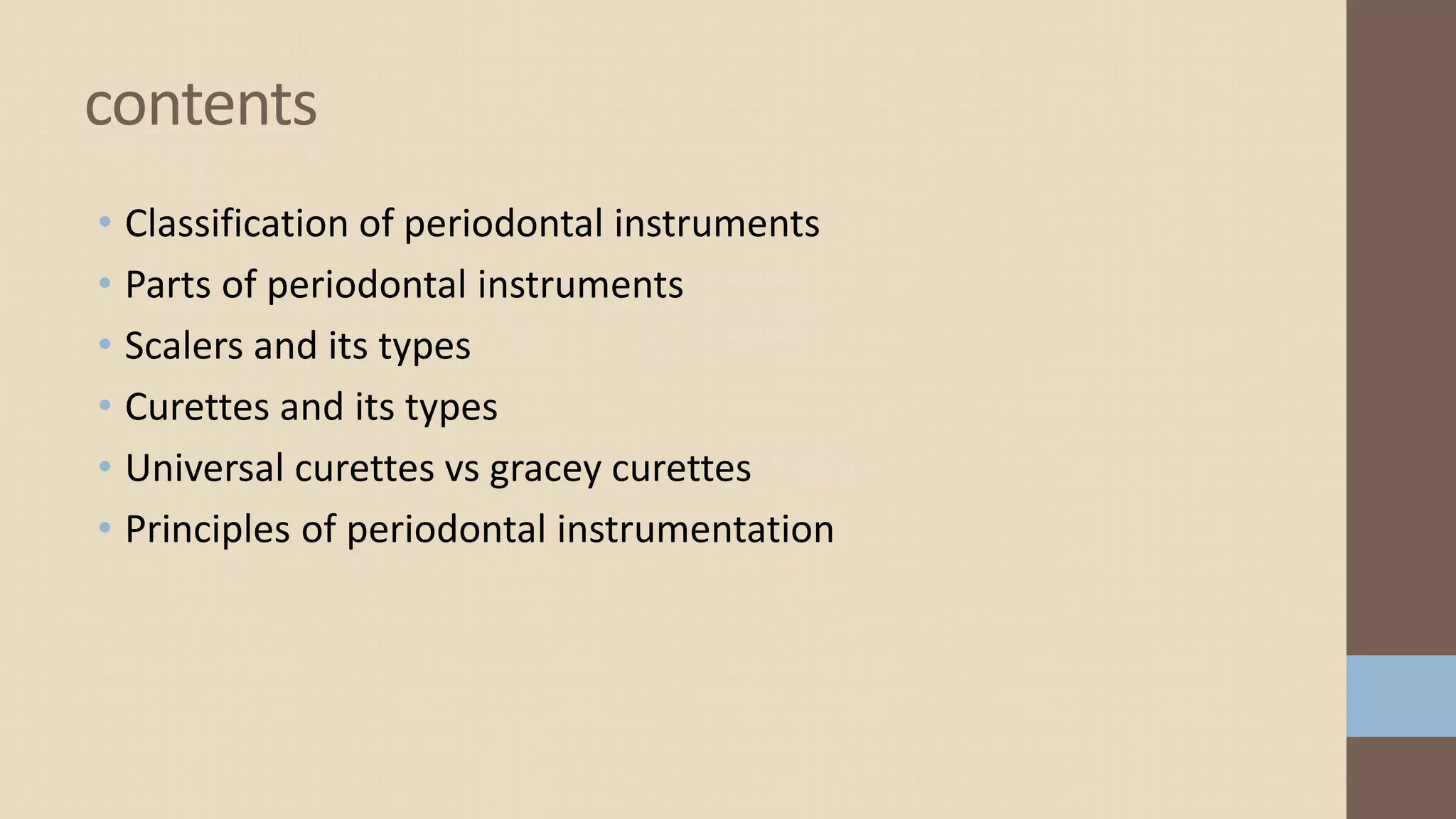 general principles of instrumentation | PPTX