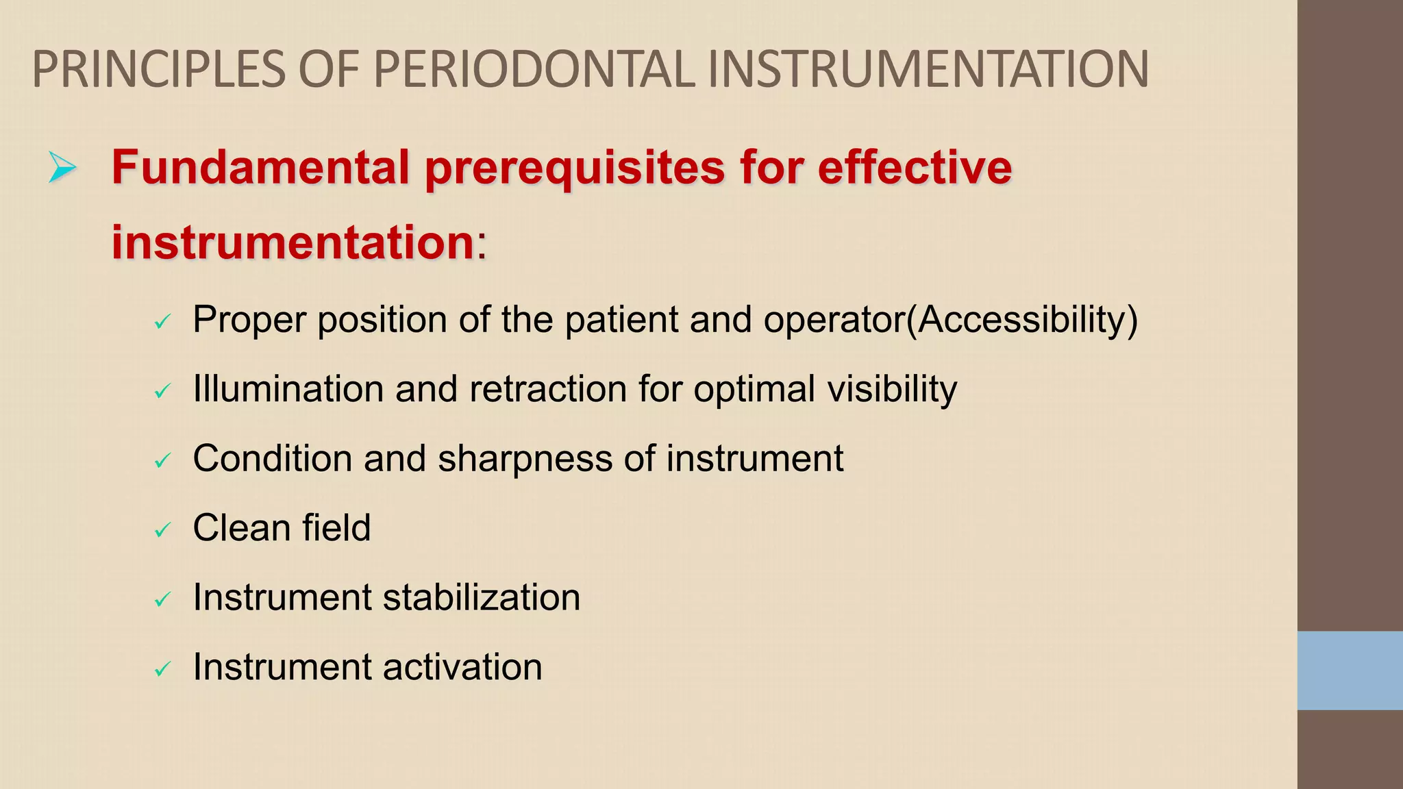 general principles of instrumentation | PPTX