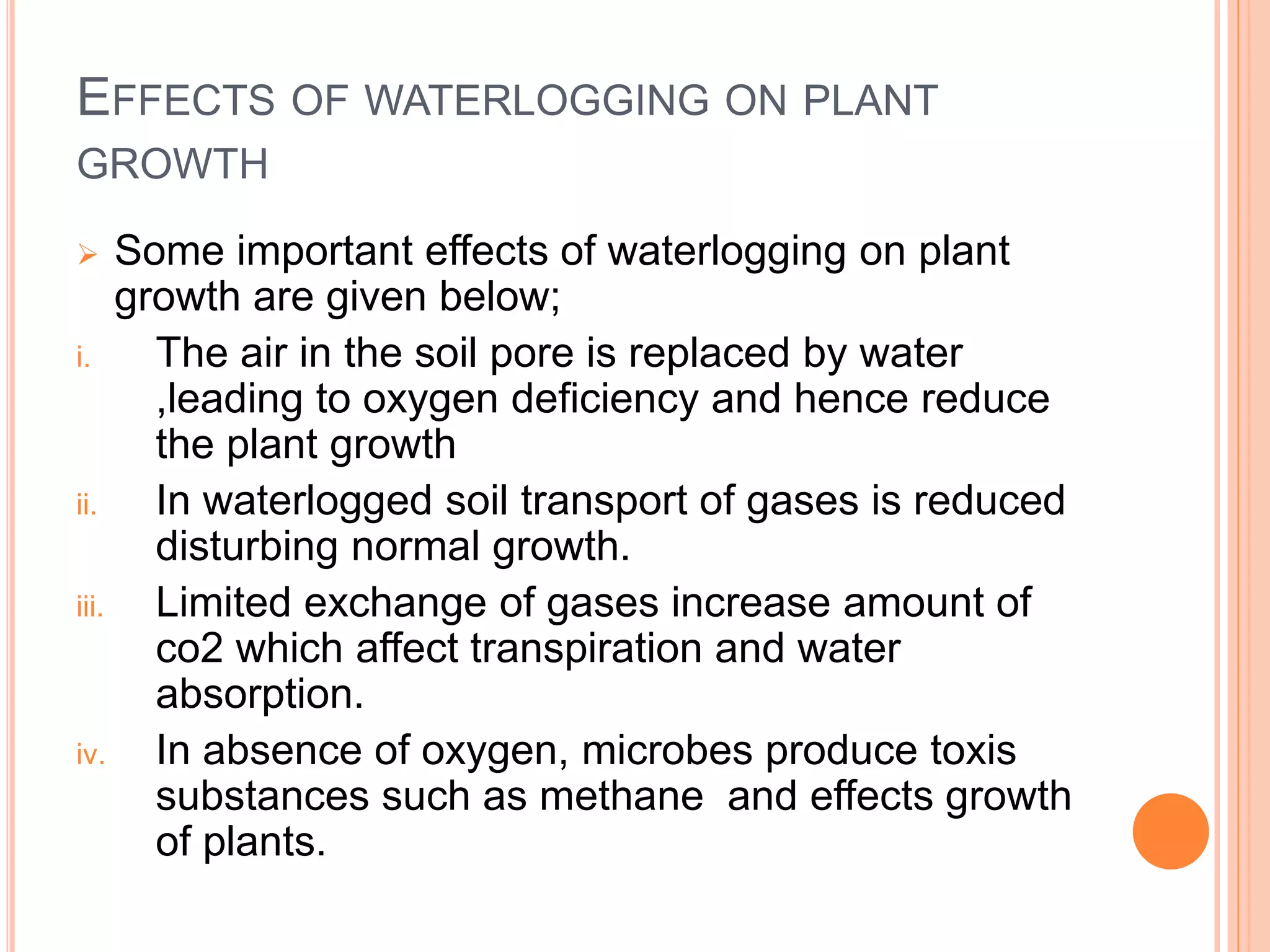 7-Waterlogging and salinity | PPTX