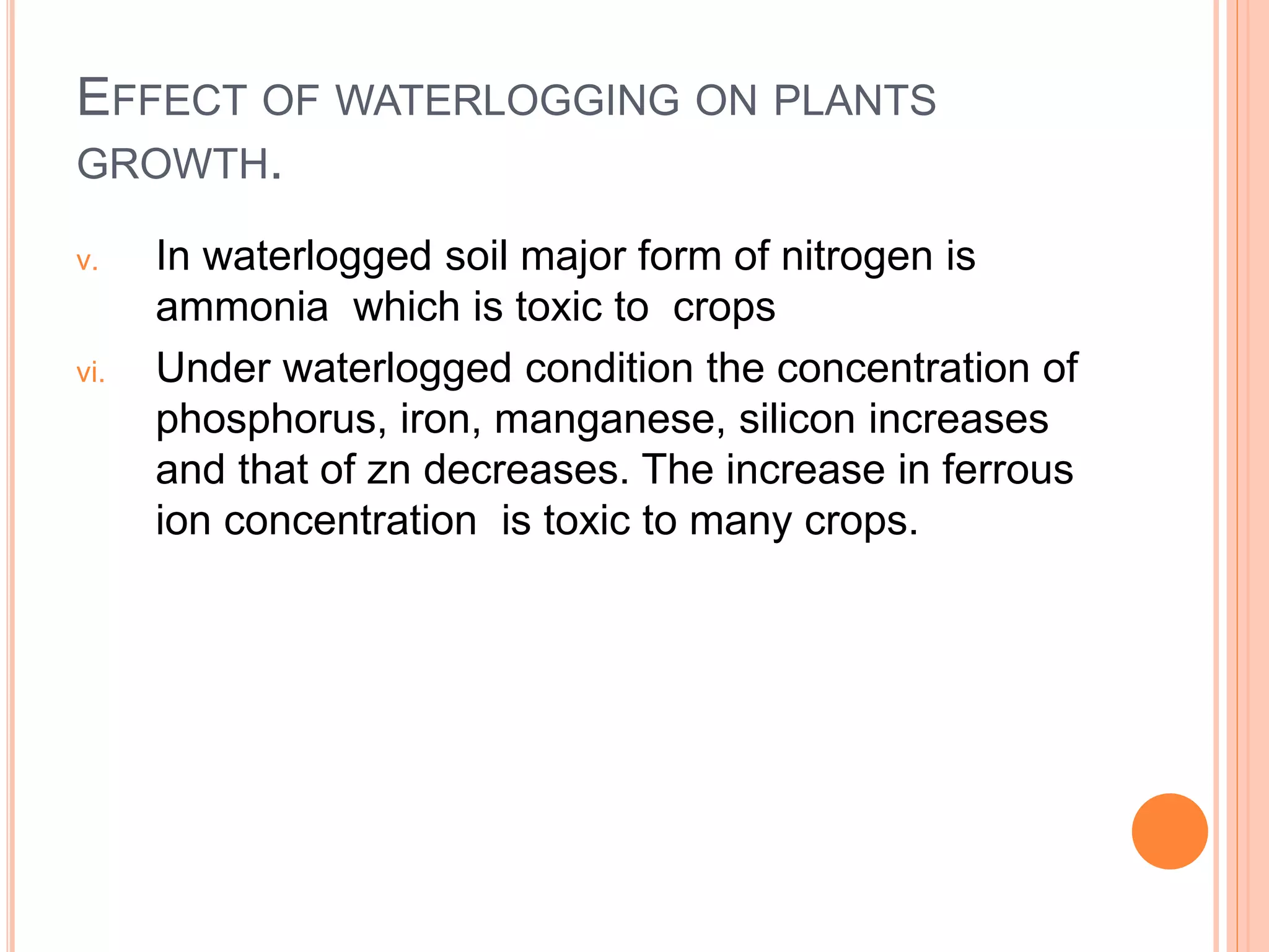 7-Waterlogging and salinity | PPTX