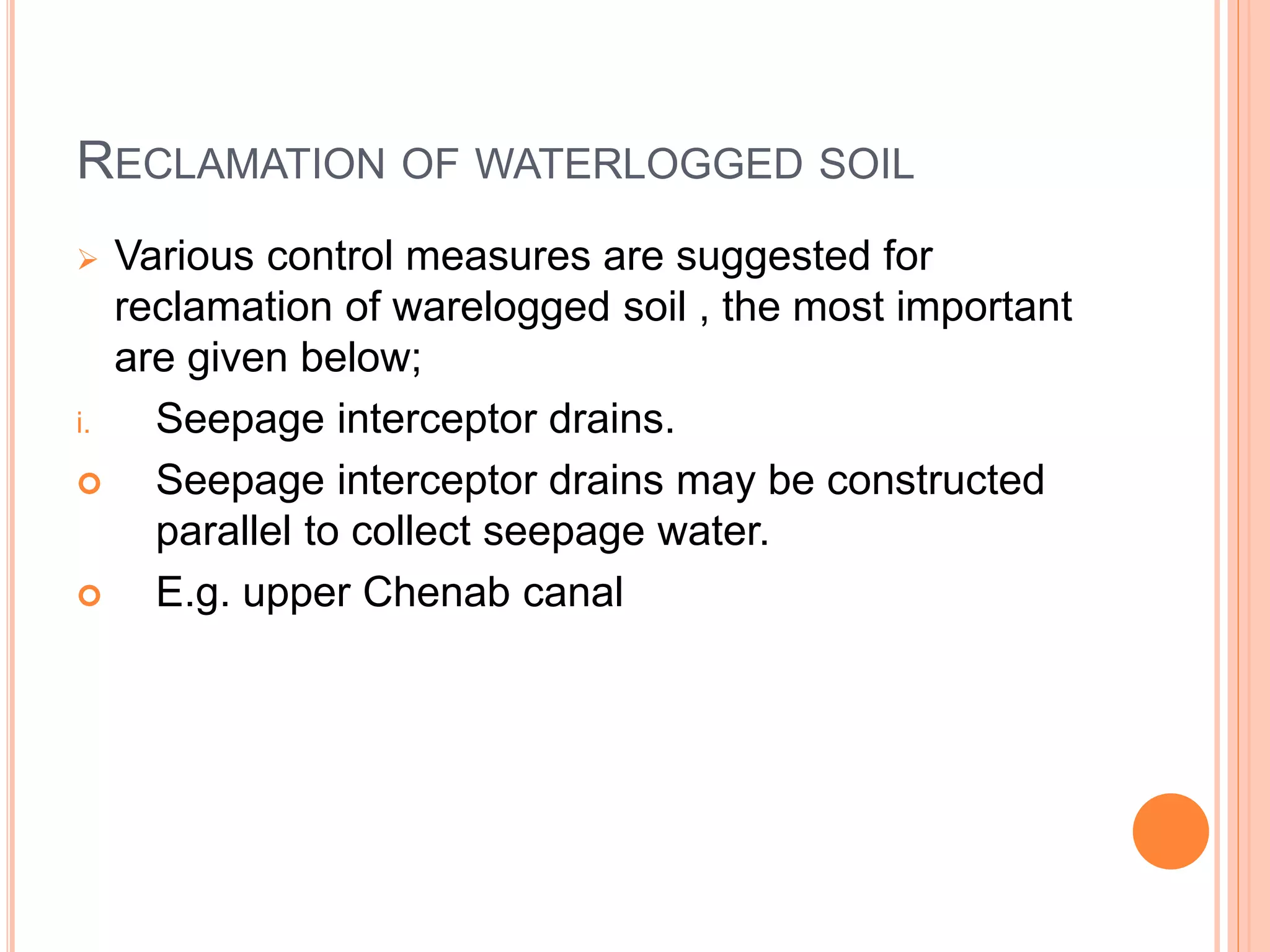 7-Waterlogging and salinity | PPTX