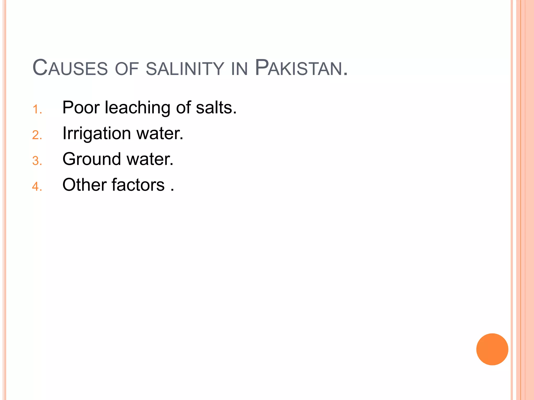 7-Waterlogging and salinity | PPTX