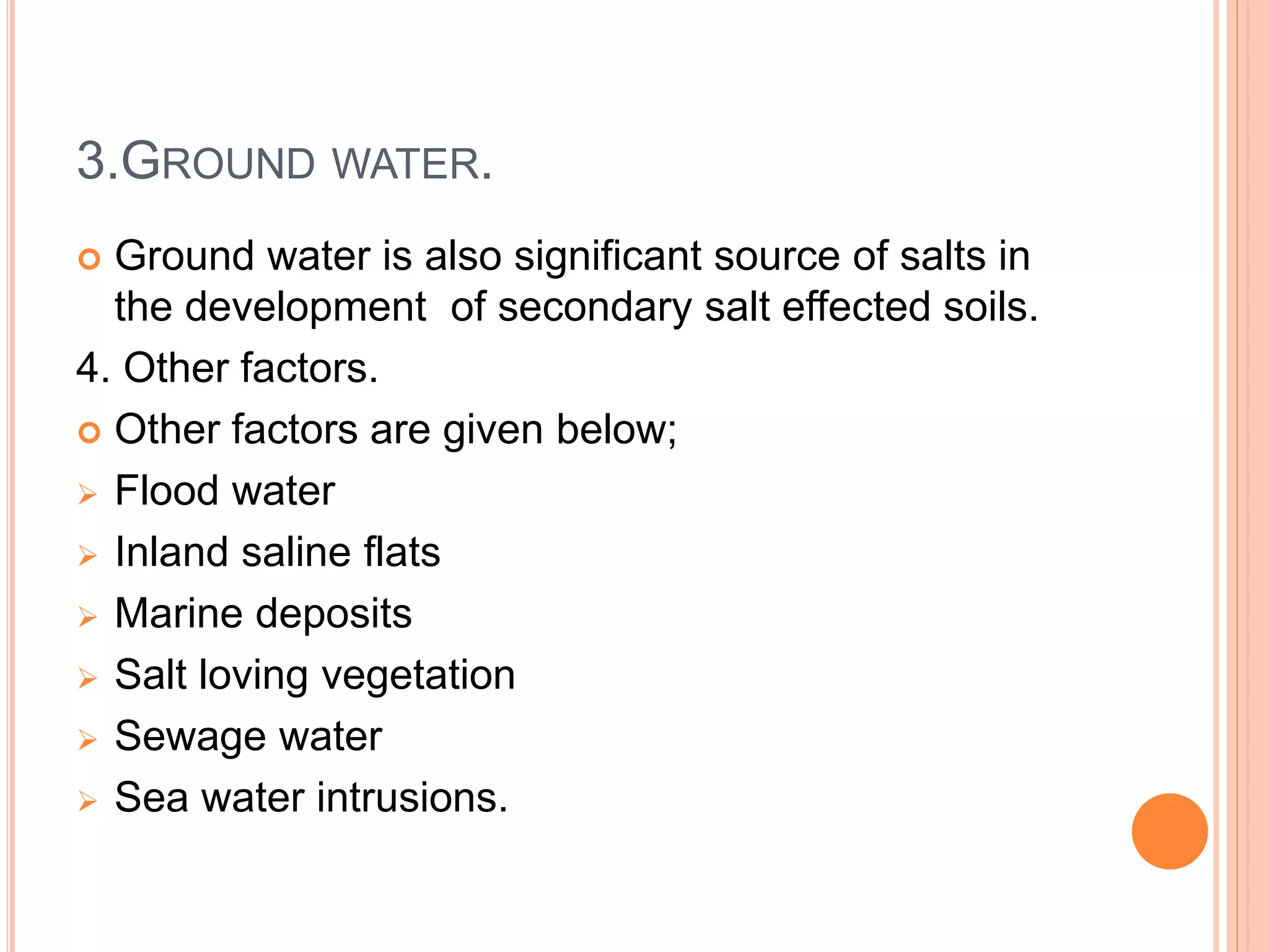 7-Waterlogging and salinity | PPTX