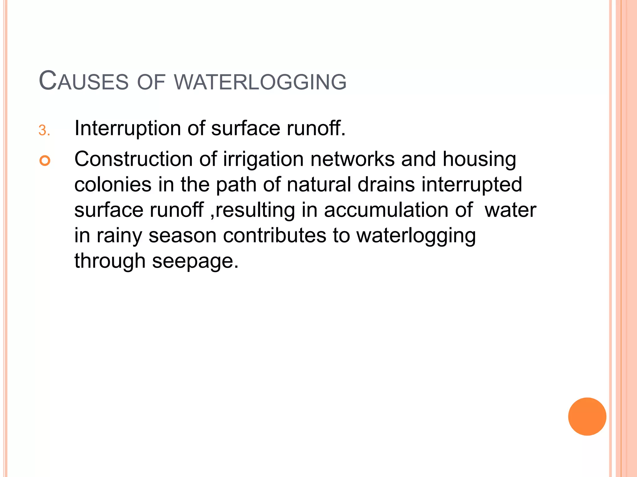 7-Waterlogging and salinity | PPTX
