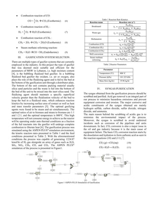 Biomass and Sludge Gasification for Syngas Synthesis and CHP - Final | PDF