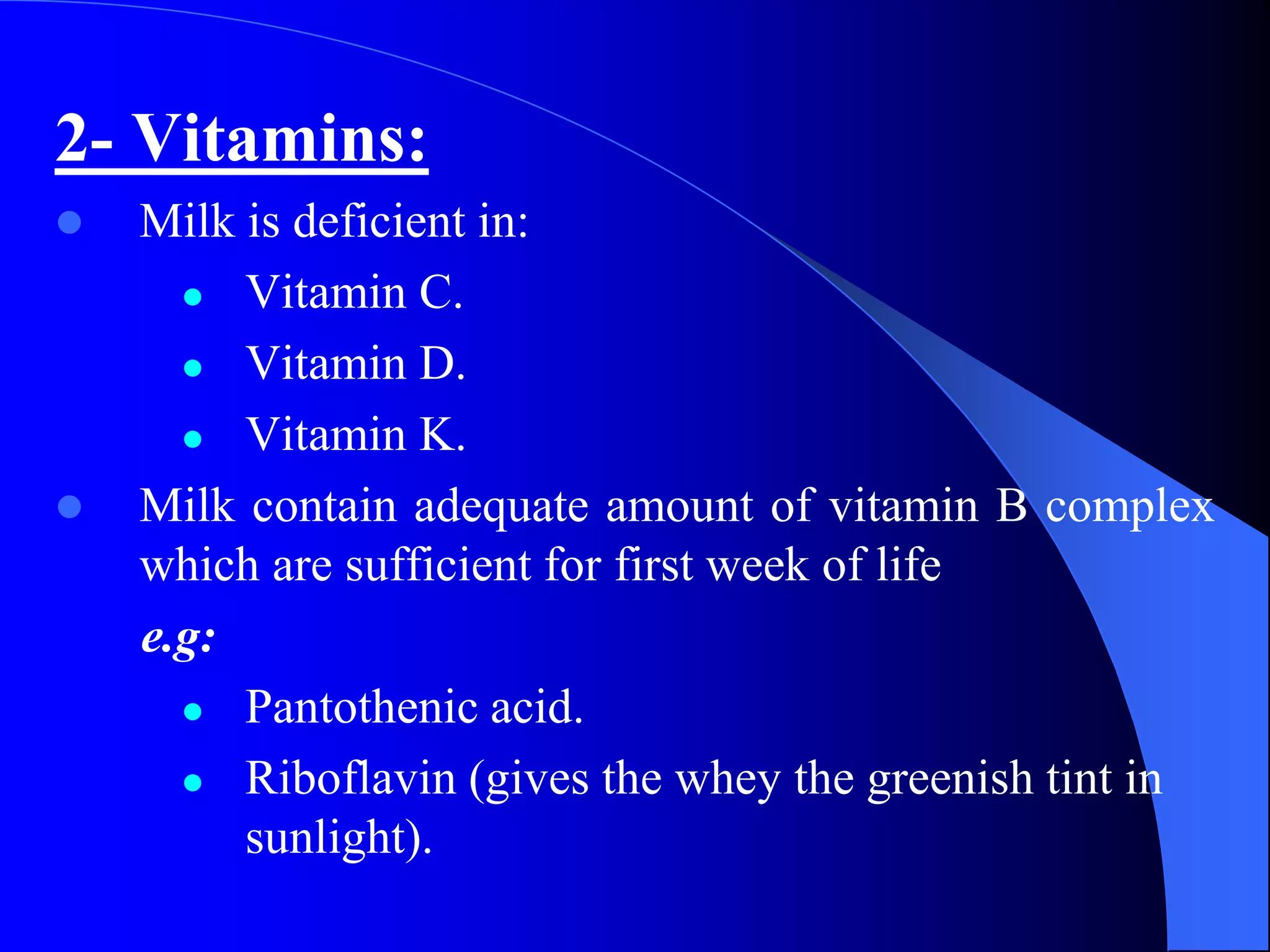 Composition and biosynthesis of milk component | PPTX