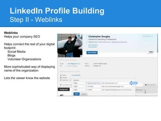 LinkedIn Profile Builder-Final | PPTX | Social Networking | Internet