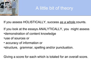 Assessment Rubrics | PPT
