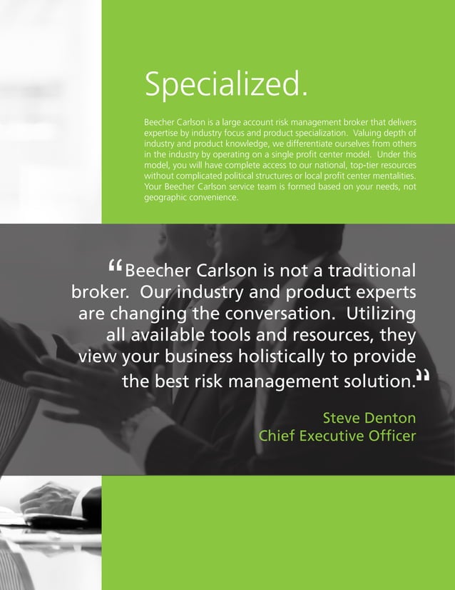 BC Corporate Brochure | PDF | Insurance | Personal Finance