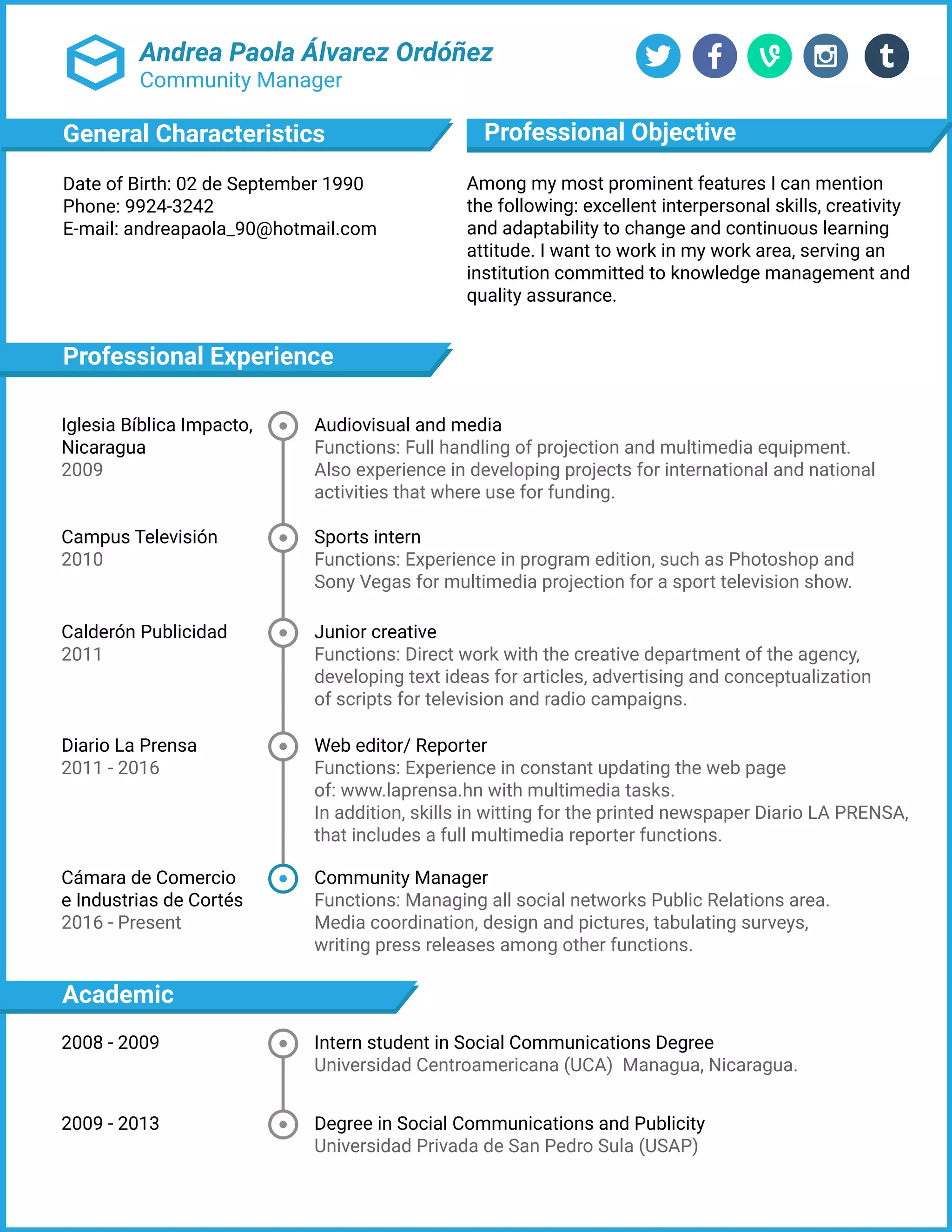 Andrea Paola CV (1) | PDF