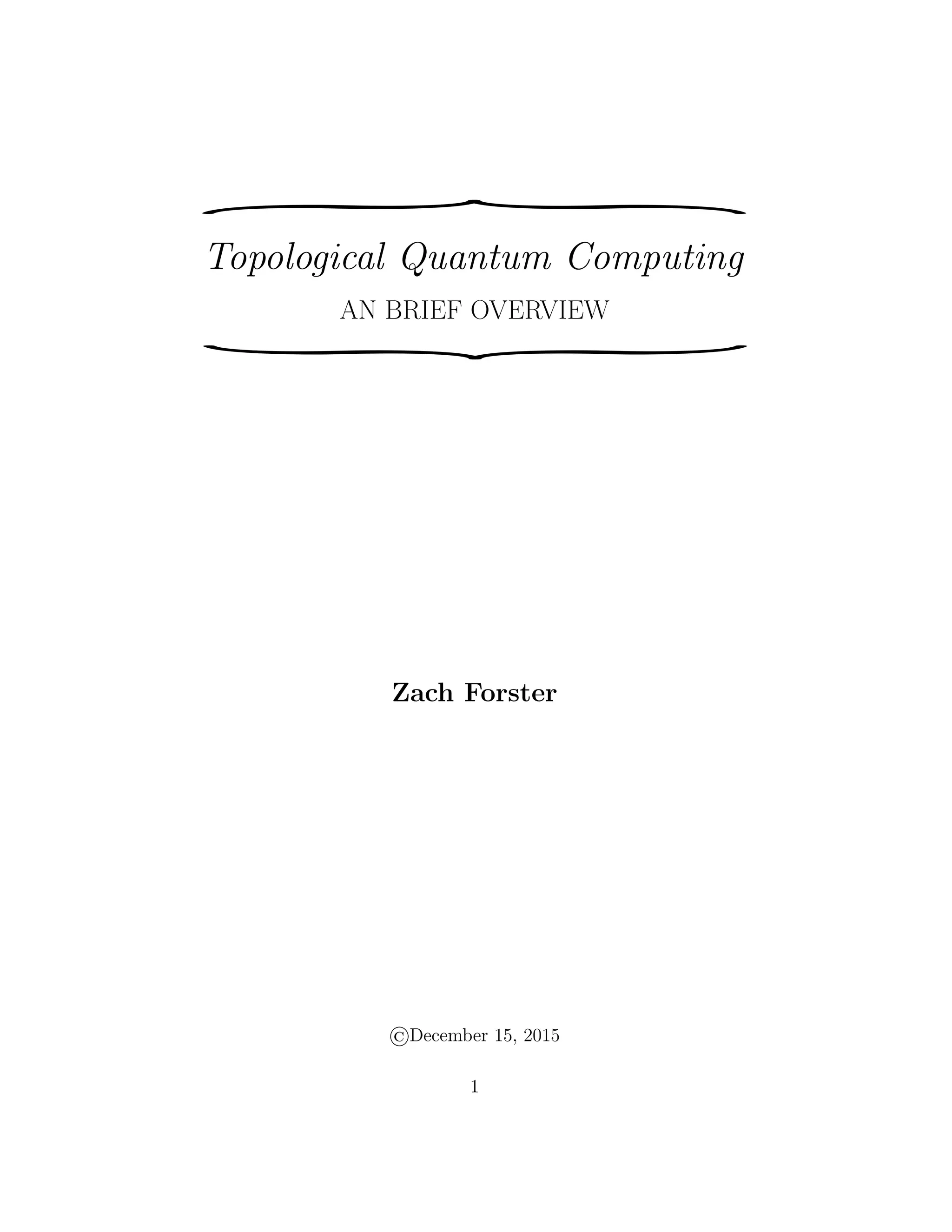 topological_quantum_computing | PDF | Physics | Science