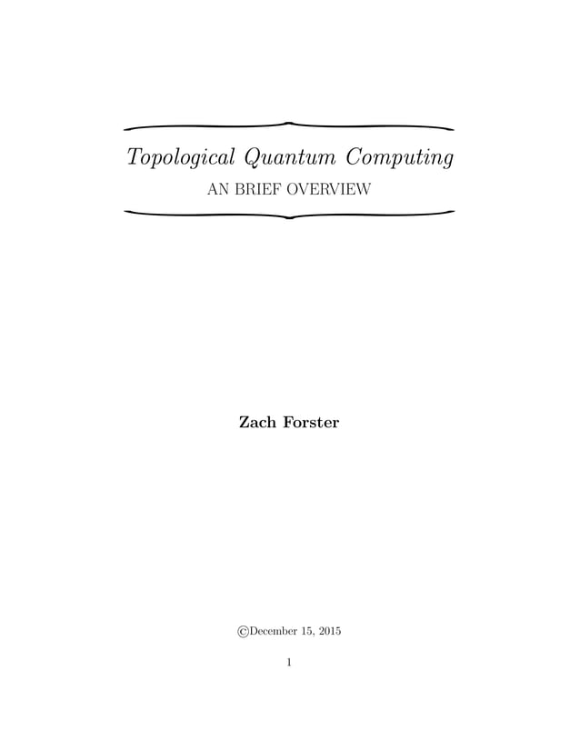 topological_quantum_computing | PDF | Physics | Science