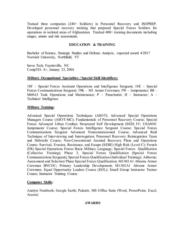 Greathead, Eugene Resume - Center Format | DOCX