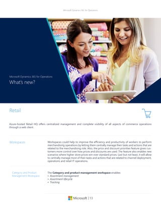 microsoft-dynamics-365-for-operations-retail-factsheet | PDF | Cloud ...