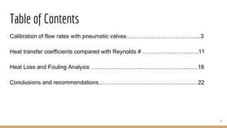 Final Presentation- Heat Exchange | PDF