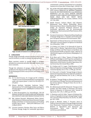 Comparative Study of Different Sewage Farming on Soil Quality | PDF