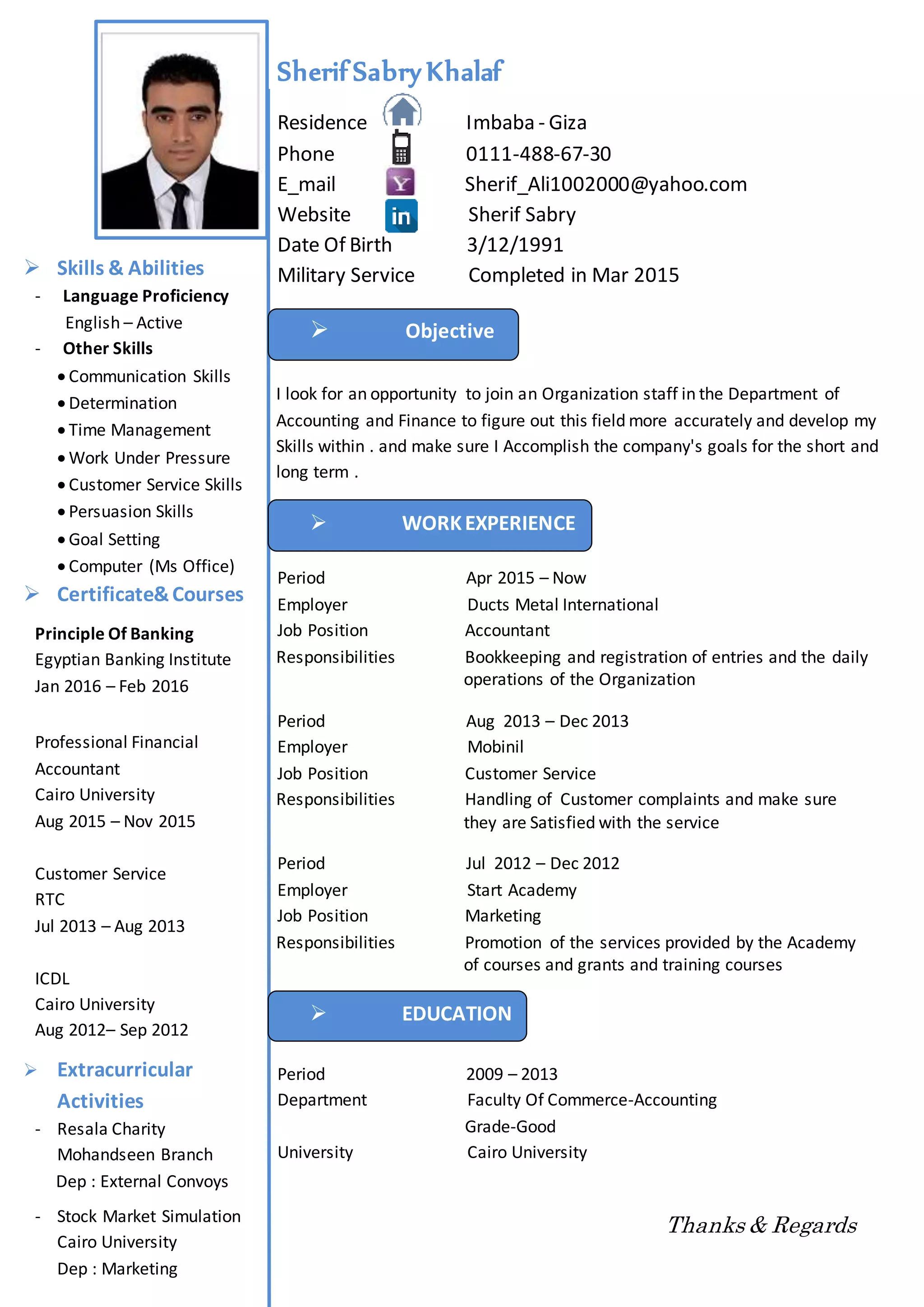 Sherif Sabry- Acc | DOCX | Business | Business and Finance