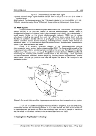 Design on the Time-domain Airborne Electromagnetic Weak Signal Data Acquisition System | PDF