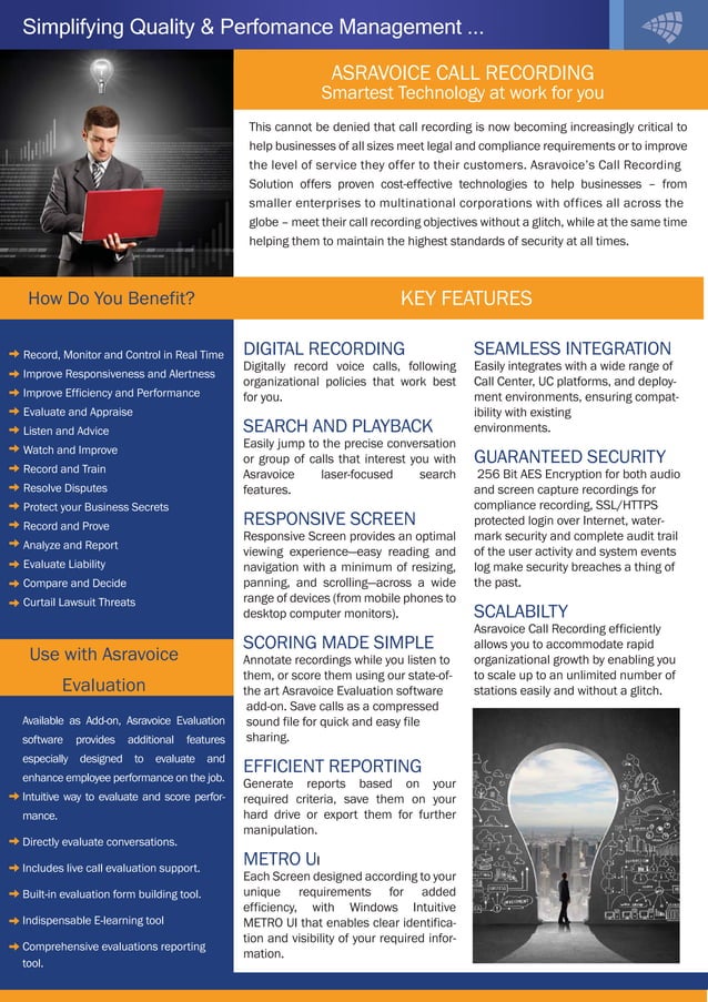 AsraVoice Call Recording- Profile | PDF | Computer Software and ...