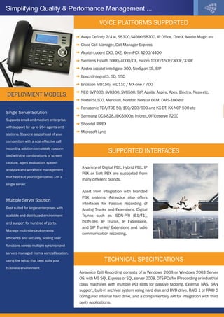 AsraVoice Call Recording- Profile | PDF | Computer Software and ...