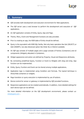 what is iqp overview | PDF