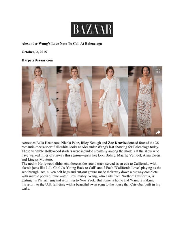 Press Clips Samples | PDF